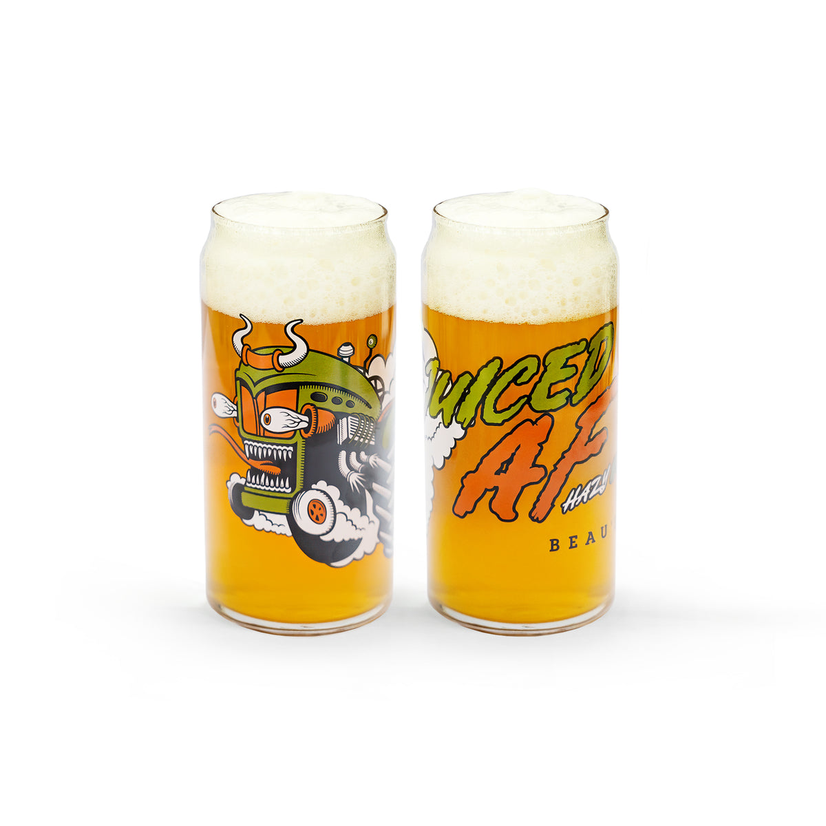 Juiced AF Can Glass – Beau's Brewing